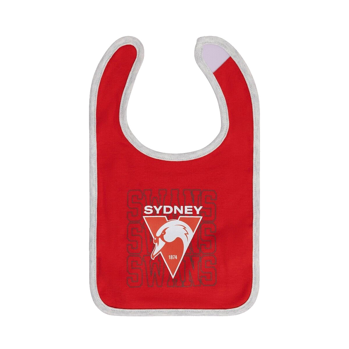 Sydney Swans 2024 Logo 2-Piece Bib Set - Baby | OzSportsDirect