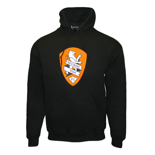 Brisbane Roar FC Logo Pullover Hoodie - Men's | OzSportsDirect