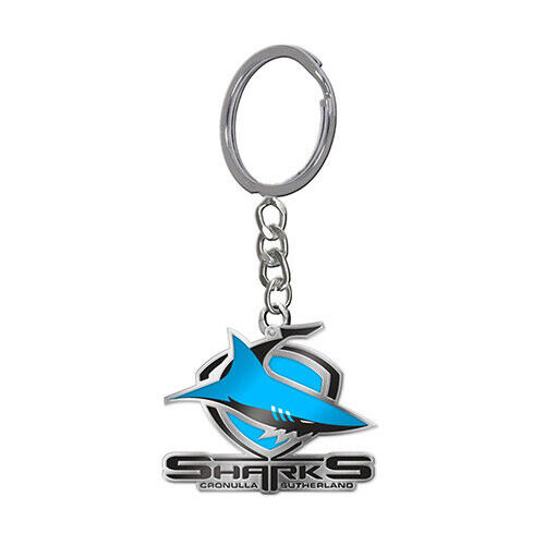 Cronulla Sharks Enamel Logo Key-ring - OzSportsDirect