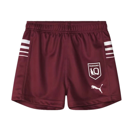 Queensland Maroons State of Origin Replica Shorts - Kids / Youth ...