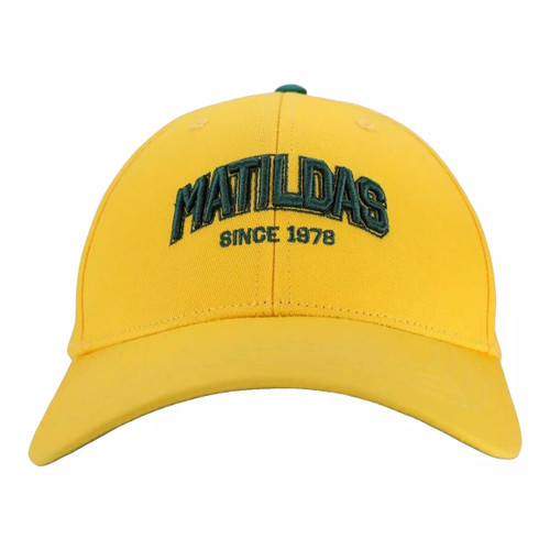 FA Matildas Impact Supporter Cap (Gold) - Adult | OzSportsDirect
