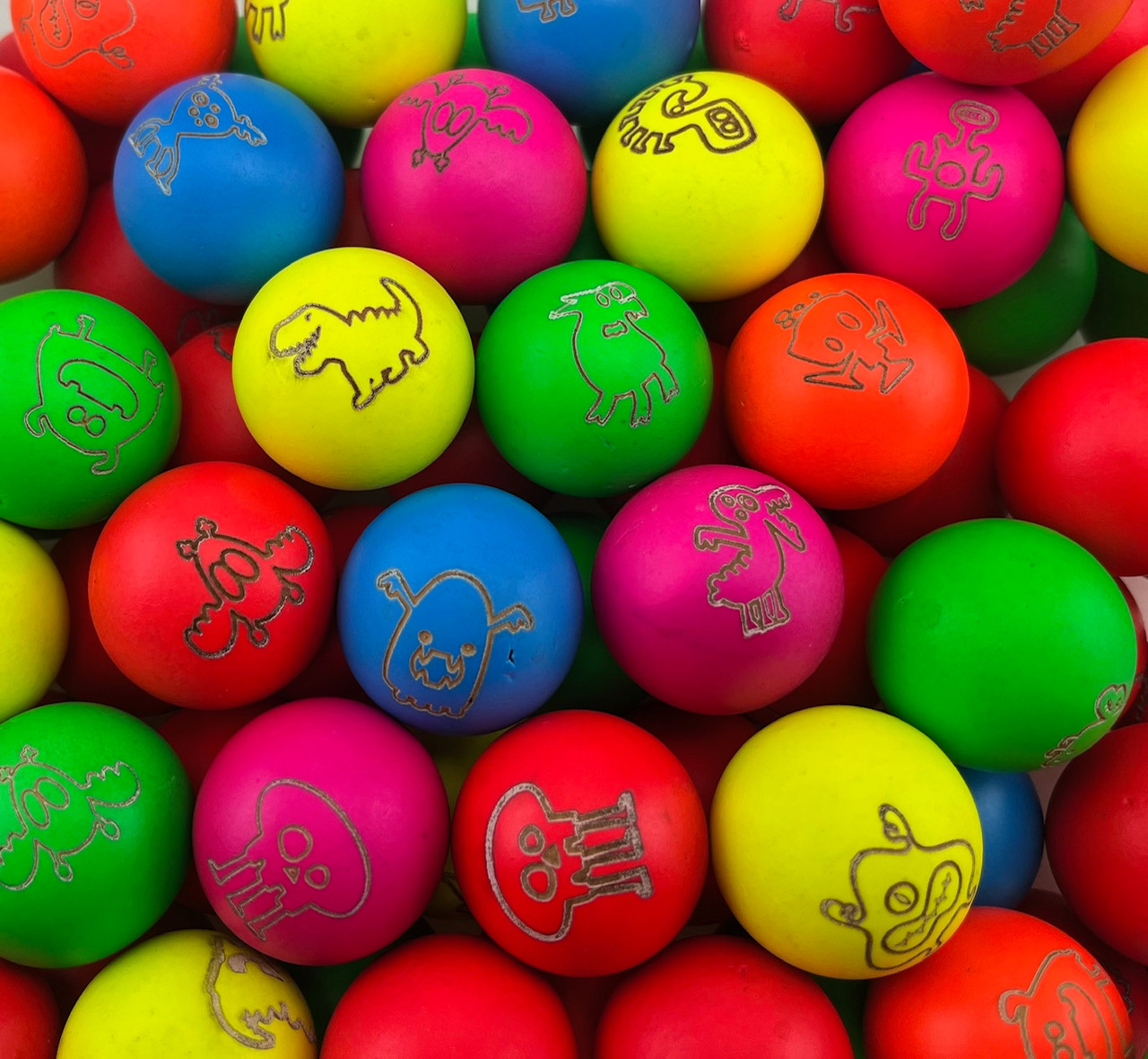 Alien and Dinosaur Assorted 5 Pack of Target Balls - Pétanque America