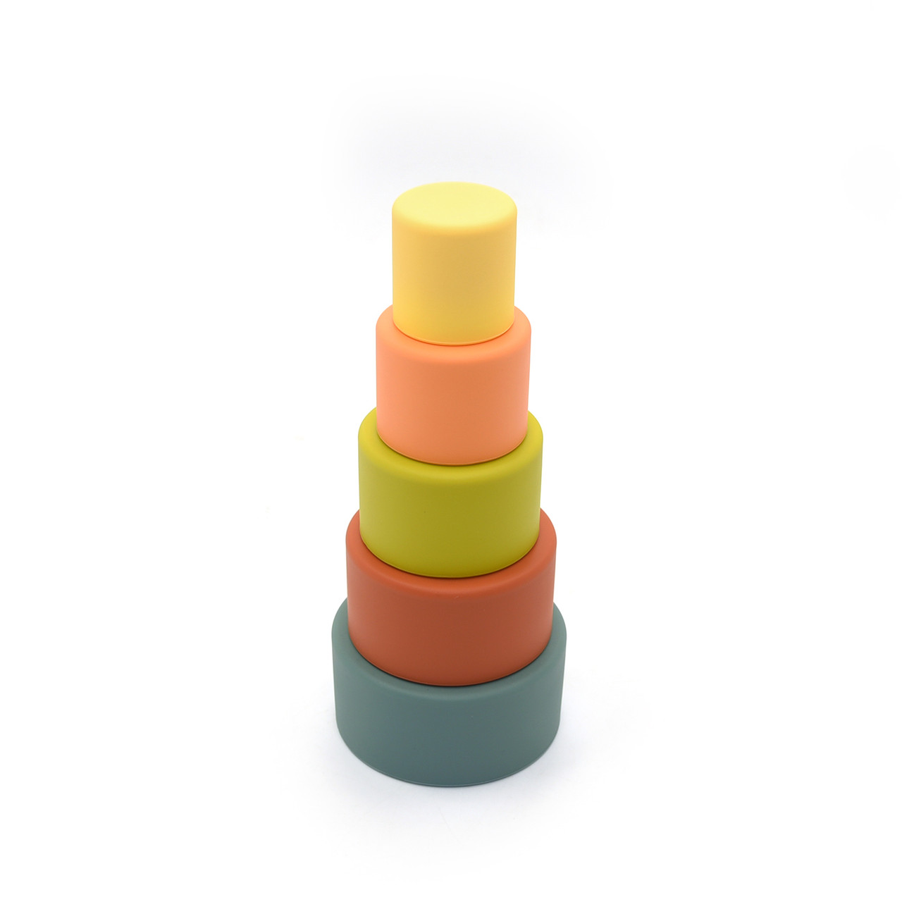 OB Designs Silicone Round Stacking Cups - Bubbalooz