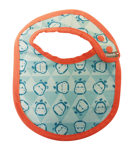 Close Pop-in Stage 1 Bib - Hippo - Bubbalooz