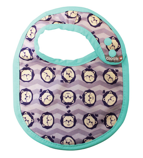 Close Pop-in Stage 1 Bib - Lion - Bubbalooz