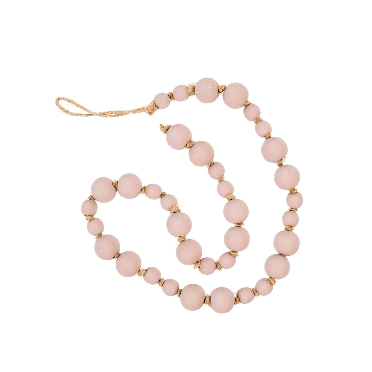 Wooden Prayer Beads - Blush - Kuriosities