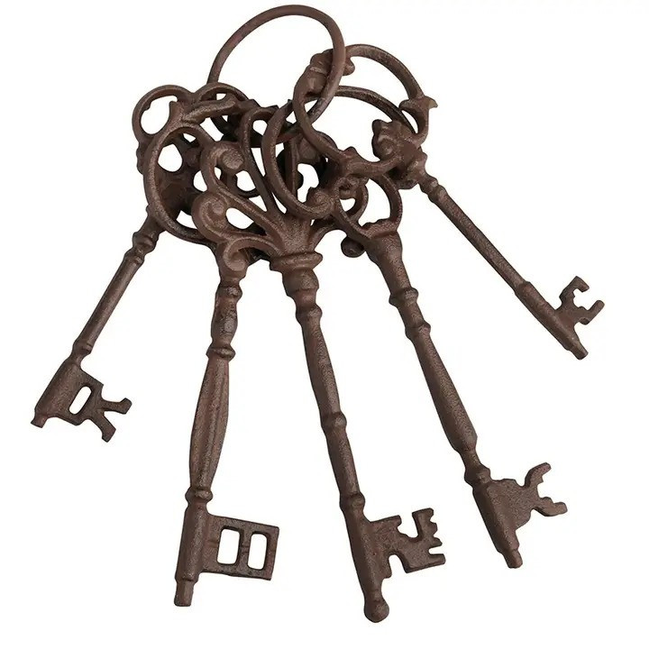 Cast Iron Key Ring - Kuriosities