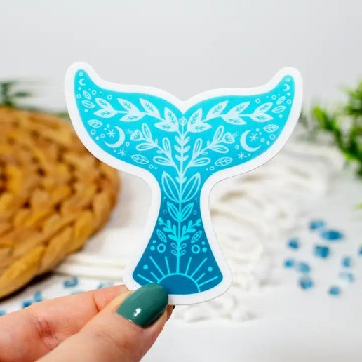 Whale Tail Sticker - Kuriosities