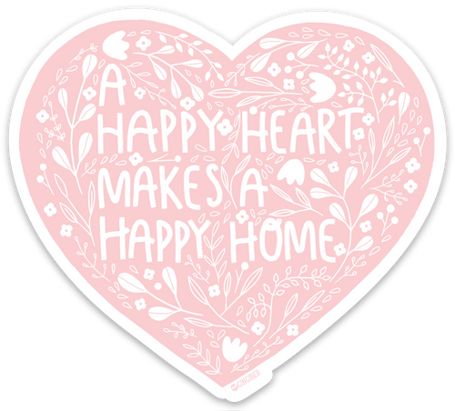 Happy Heart Sticker - Kuriosities