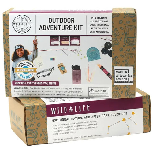 Kids Outdoor Adventure Kit - "Into The Night" - Kuriosities
