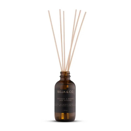 Basil, Nectarine, & Pink Pepper Reed Diffuser - Kuriosities