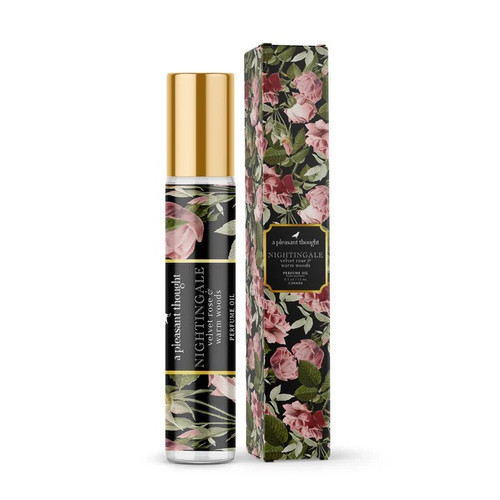 Nightingale - Velvet Rose & Warm Woods Perfume Oil - Kuriosities