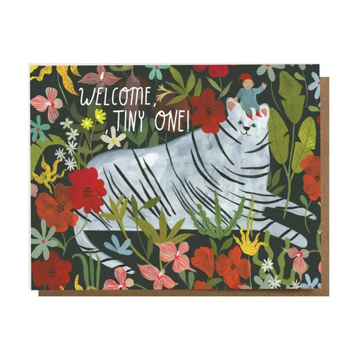 Welcome Tiny One Card - Kuriosities