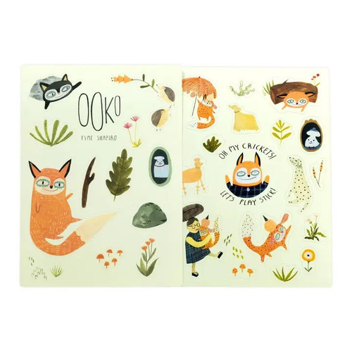 Ooko Sticker Sheet - Kuriosities