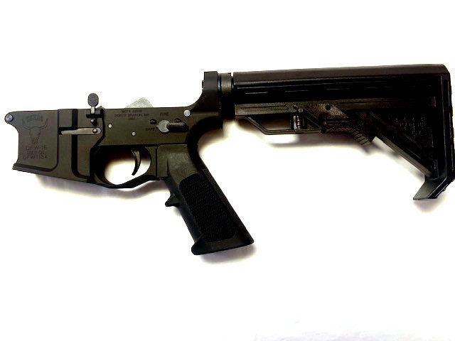 AR15 Complete Lower - DFW Longhorn | Engraving AR Lower
