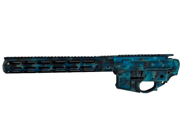Matte Blue Marble AR-15 Bundle of Color
