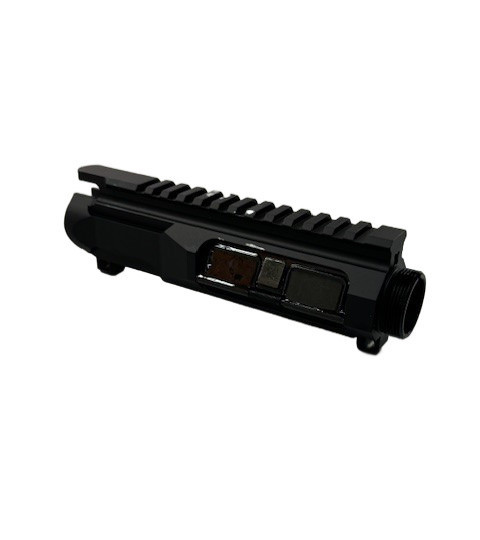 AR-15 Upper Receiver Custom Blk No Groove Assembled