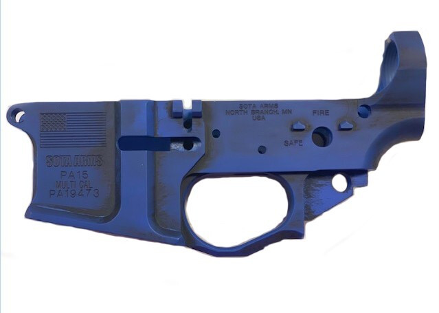 Royal Blue Battleworn AR-15 Bundle of Color