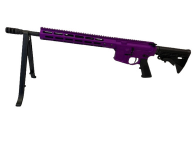 Matte Purple AR-15 Complete Rifle H-Bar 5.56, 1/9 Twist