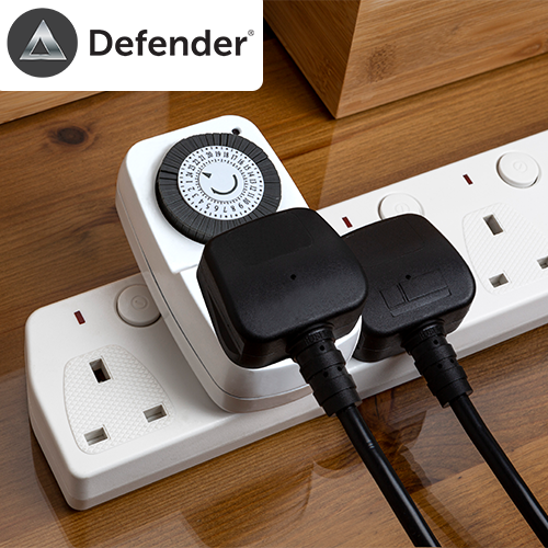 Defender Mini 24hr Segment Timer Mini - Box of 50 - Solon Security Age UK