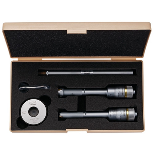 Mitutoyo Three Point Internal Micrometer Holtest Set 0.5 to 0.8 inch