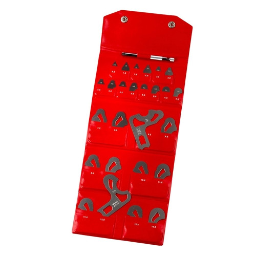 Mitutoyo Radius Gage Set 0.5mm - 13mm with 26 Leaves 186-902