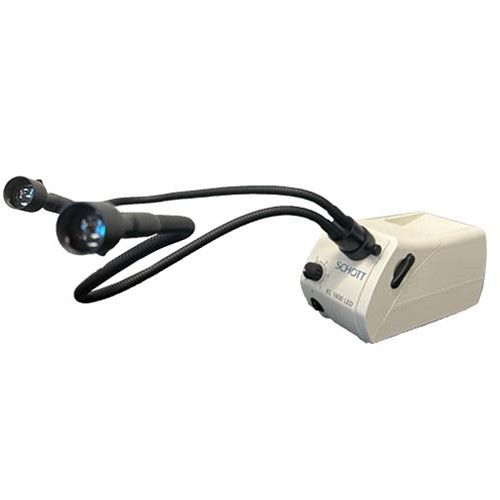 Schott KL 1600 LED Cold Light Source Dual Pipe Light System