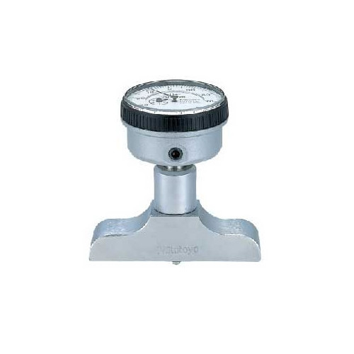 Mitutoyo Dial Indicator Depth Gage 0-8", 4 Inch Base, 0.2 Inch Stroke