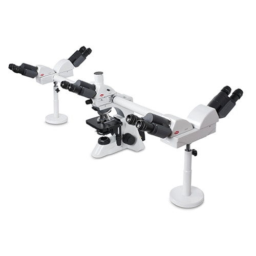 Motic BA410 biological lab microscope with five-head observation for ...