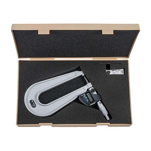 Mitutoyo Digital Sheet Metal Micrometer 0-1" / 0-25.4mm Spherical Anvil ...