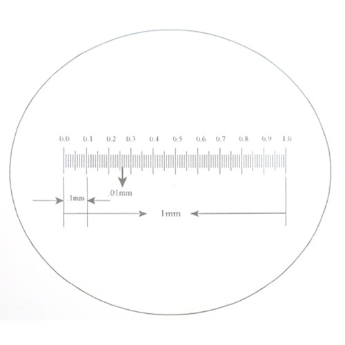 KR851 Stage Micrometer 1mm with 100 Divisions