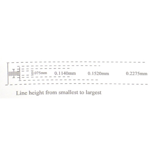 KR868 1mm - 200 Divisions Stage Micrometer