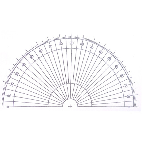 KR831 Half Comparator Reticle with 180 Degrees