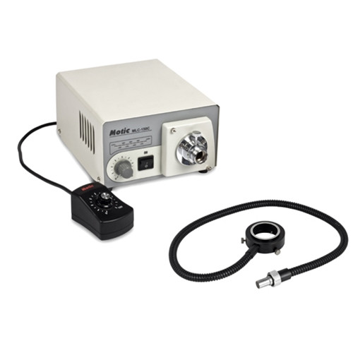 Motic MLC-150 Fiber Optic Illuminator with Ring Light
