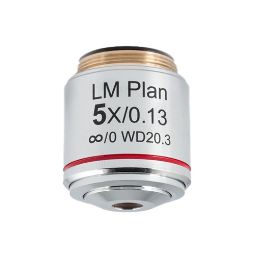Motic LM Plan Brightfield Inverted 5x Microscope Objective