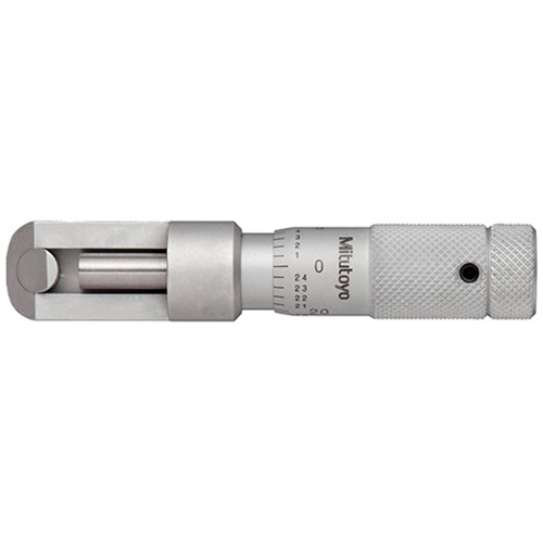 Mitutoyo 147-201 Can Seam Micrometer for Sprayer Cans 0-0.5"