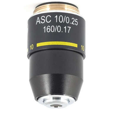 Motic Achromatic Super Contrast 10x Microscope Objective Lens