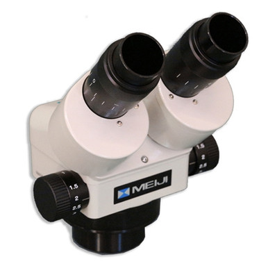Meiji EMZ-5 Stereo Zoom Microscope with Zoom Range 0.7x-4.5x.