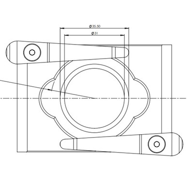 NanoScan SP Dish Holder for QGSP302XR Universal Specimen Holder ...