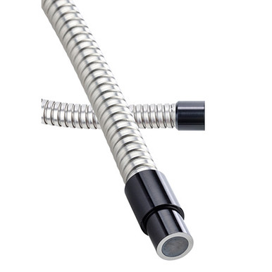 Stainless Steel Single Arm Fiber Optic Flexible Light Guide 0.365"
