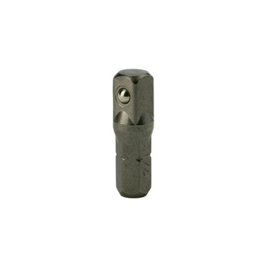 1/4" x 1" Ball Lock Square Drive Hex Shank Socket Adapter