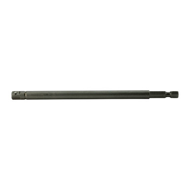 1/4" x 6" Pin Lock Square Drive Hex Shank Socket Adapter