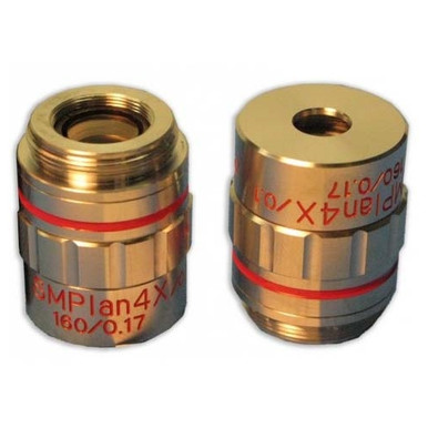 4x Semi-Plan Strain Free Polarizing Microscope Objective MA641