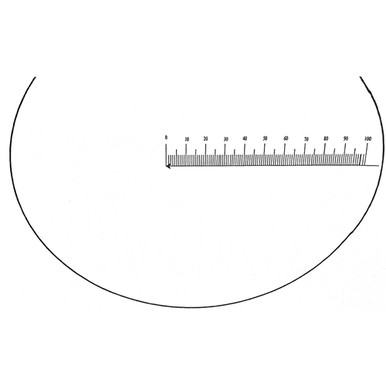 KR825A Pointer Reticle With Ruler