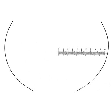 KR825B Pointer Reticle With Ruler