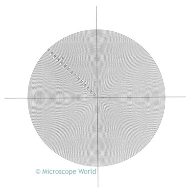 KR512 Concentric Circles Reticle with 75 Circles