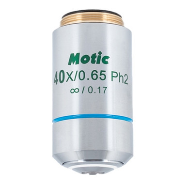 Motic CCIS EC-H Plan Phase Contrast 40x Microscope Objective