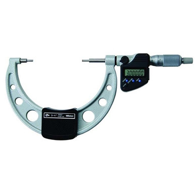 Mitutoyo 331-354-30 Digimatic Spline Micrometer 3-4" / 76.2-101.6mm