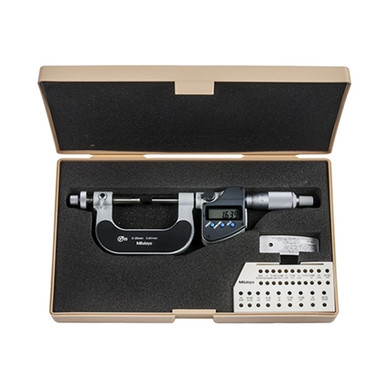 Mitutoyo 324-251-30 Digital Gear Tooth Micrometer 0-25mm