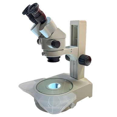 Brightfield Darkfield LED Zoom Stereo Microscope 10x-67x